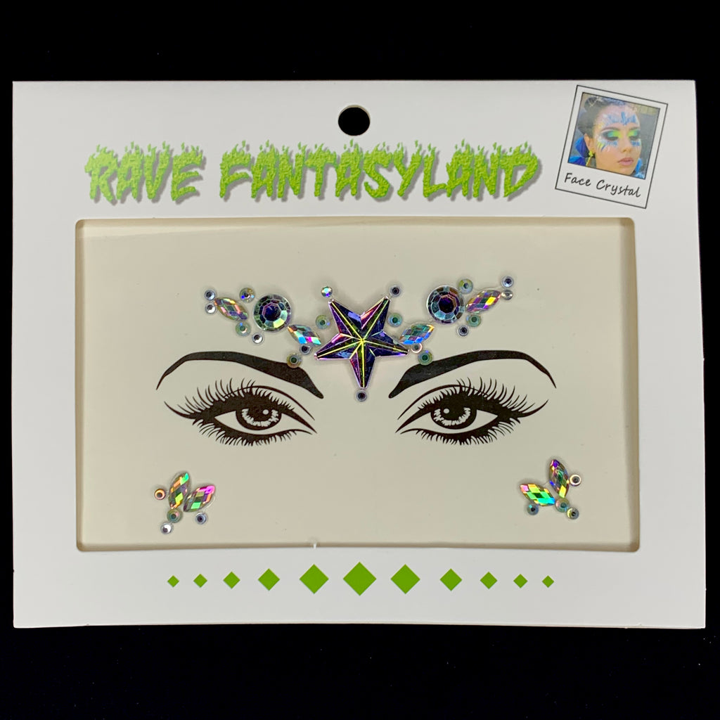STARRY DAZE FACE GEM – Rave Fantasyland